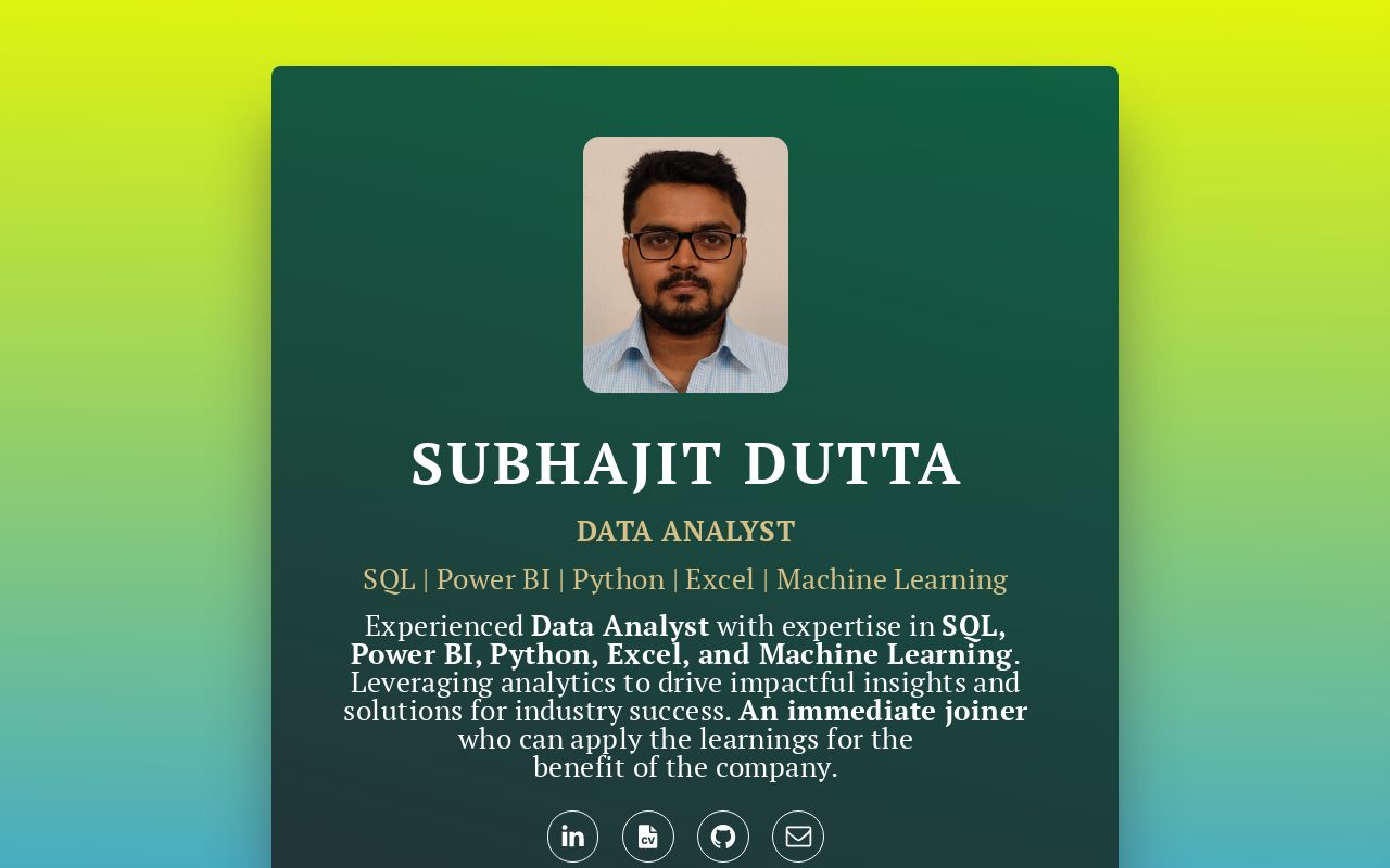 Subhajit_Dutta_Data_Analyst_Portfolio